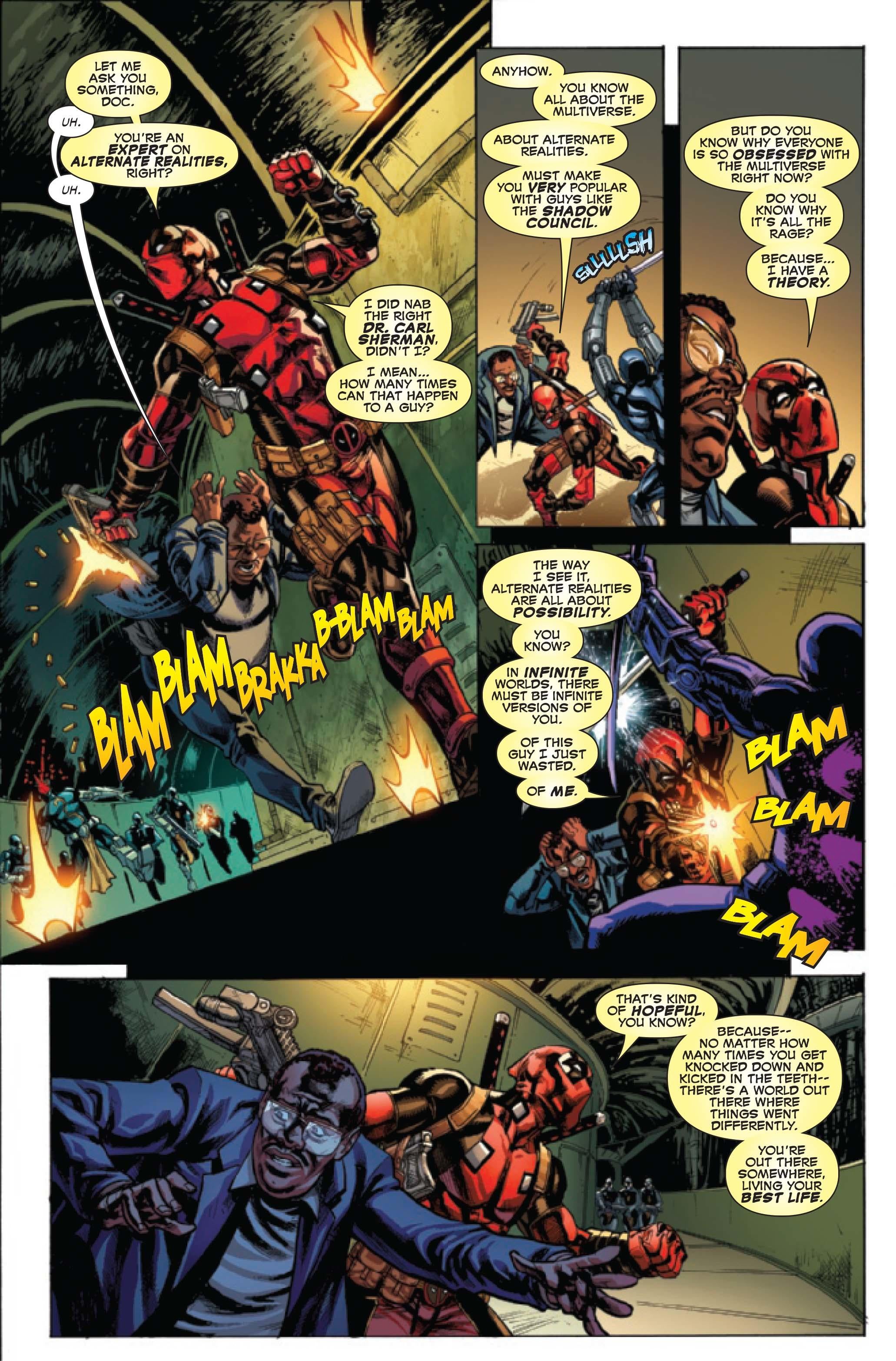 Deadpool Ponders the Multiverse in Seven Slaughters Preview (Exclusive)