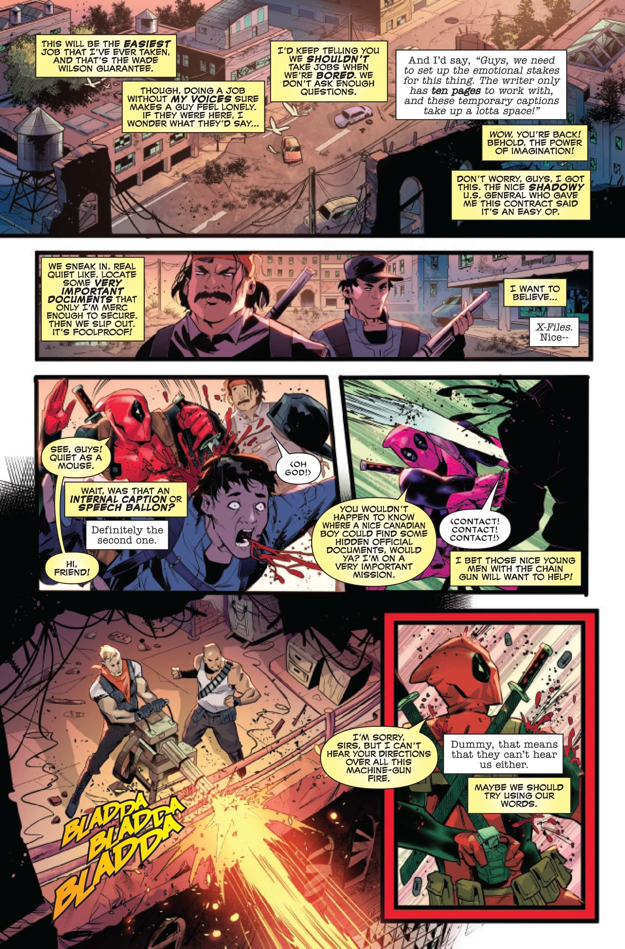 Deadpool Ponders the Multiverse in Seven Slaughters Preview (Exclusive)