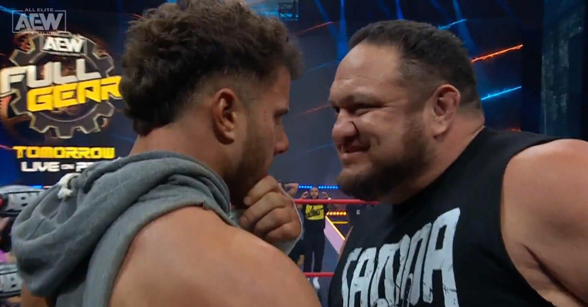 MJF Finally Accepts Samoa Joe's Offer for AEW: Full Gear MJF Finally Accepts Samoa Joe's Offer for AEW: Full Gear
