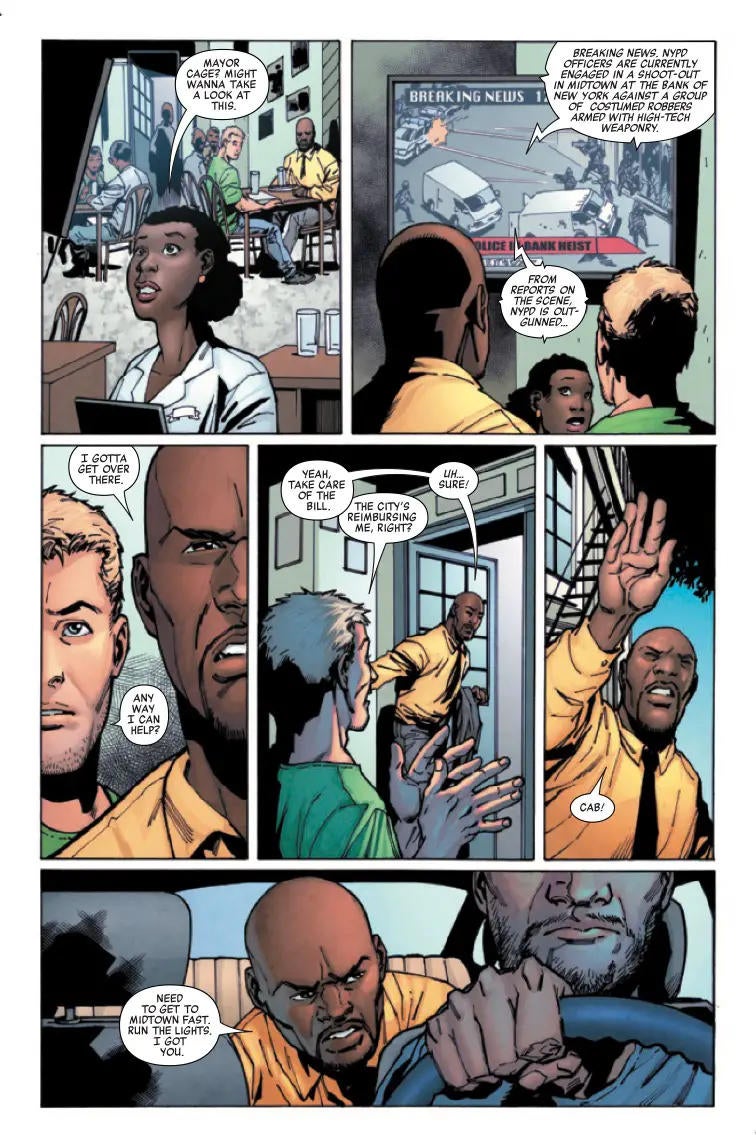 Marvel Previews New Luke Cage Series