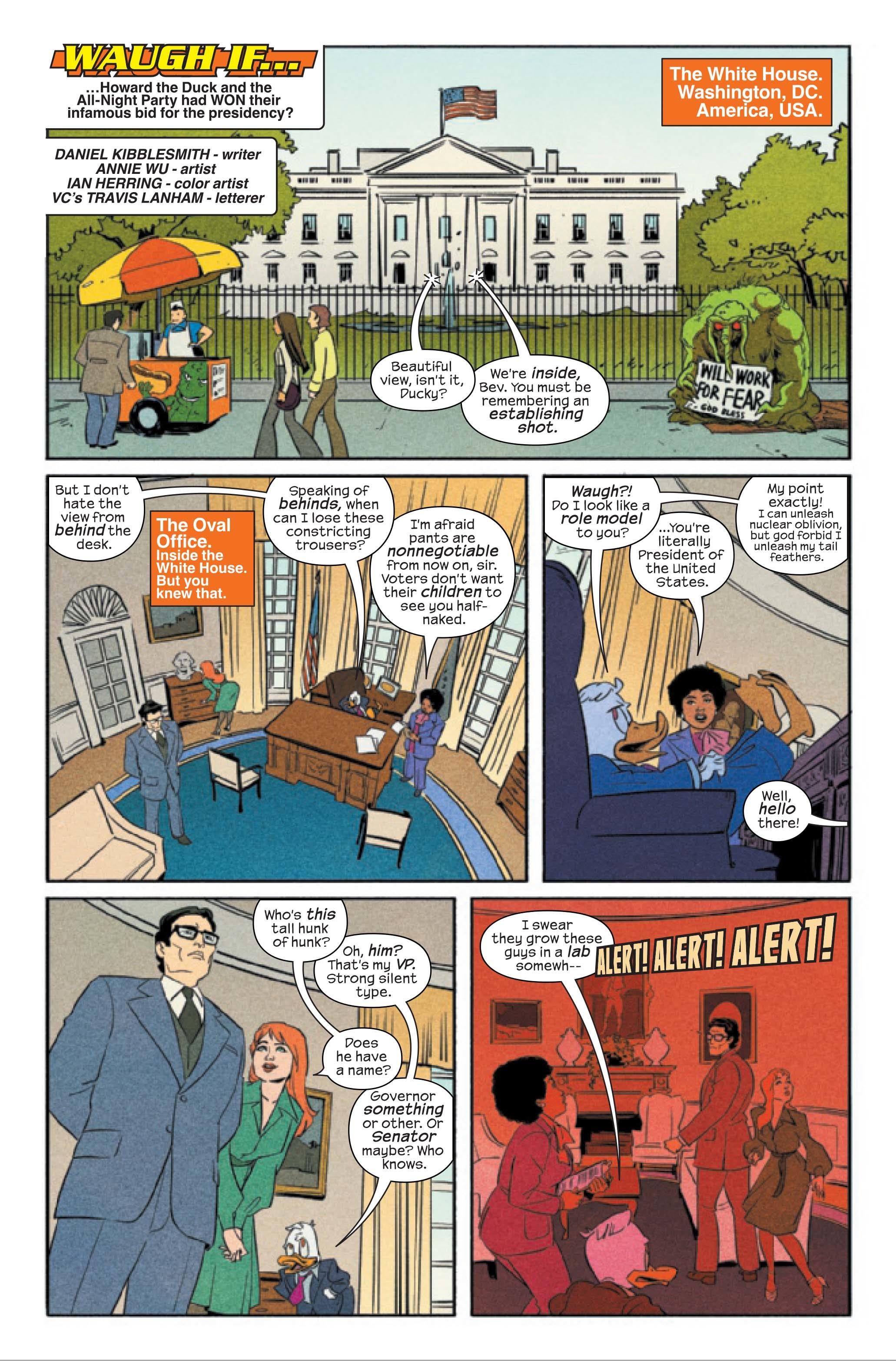 The X-Men Recruit Howard the Duck In New Marvel Preview