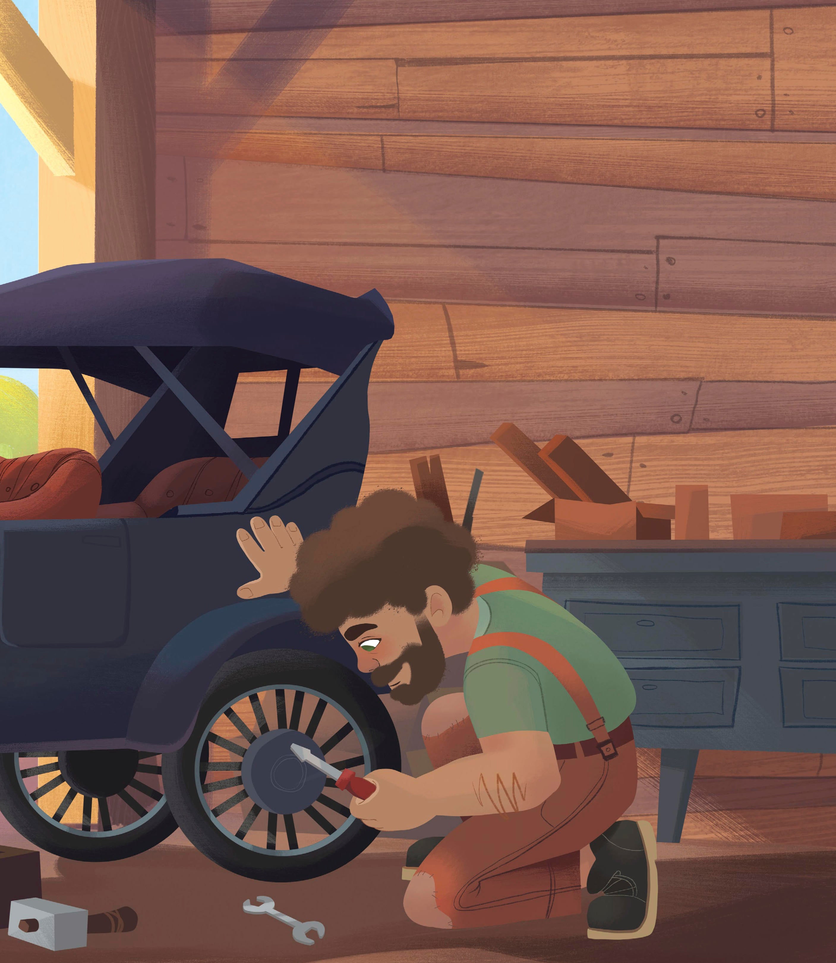 Born Driven: Check Out This Exclusive Preview of Oni Press's Wendell Scott Book