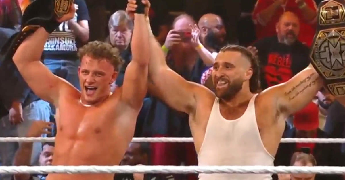 The Family Overcomes Low Blows to Retain WWE NXT Tag Team Titles