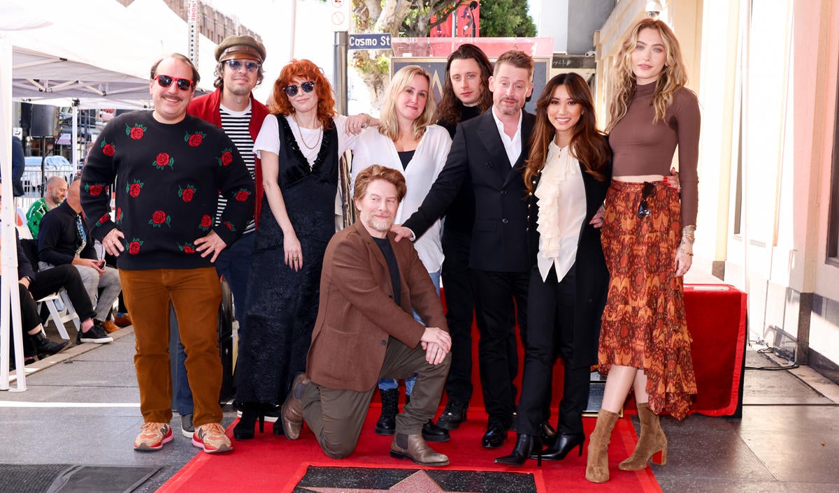 Macaulay Culkin and Brenda Song's Sons Makes Public Debut at Walk of ...