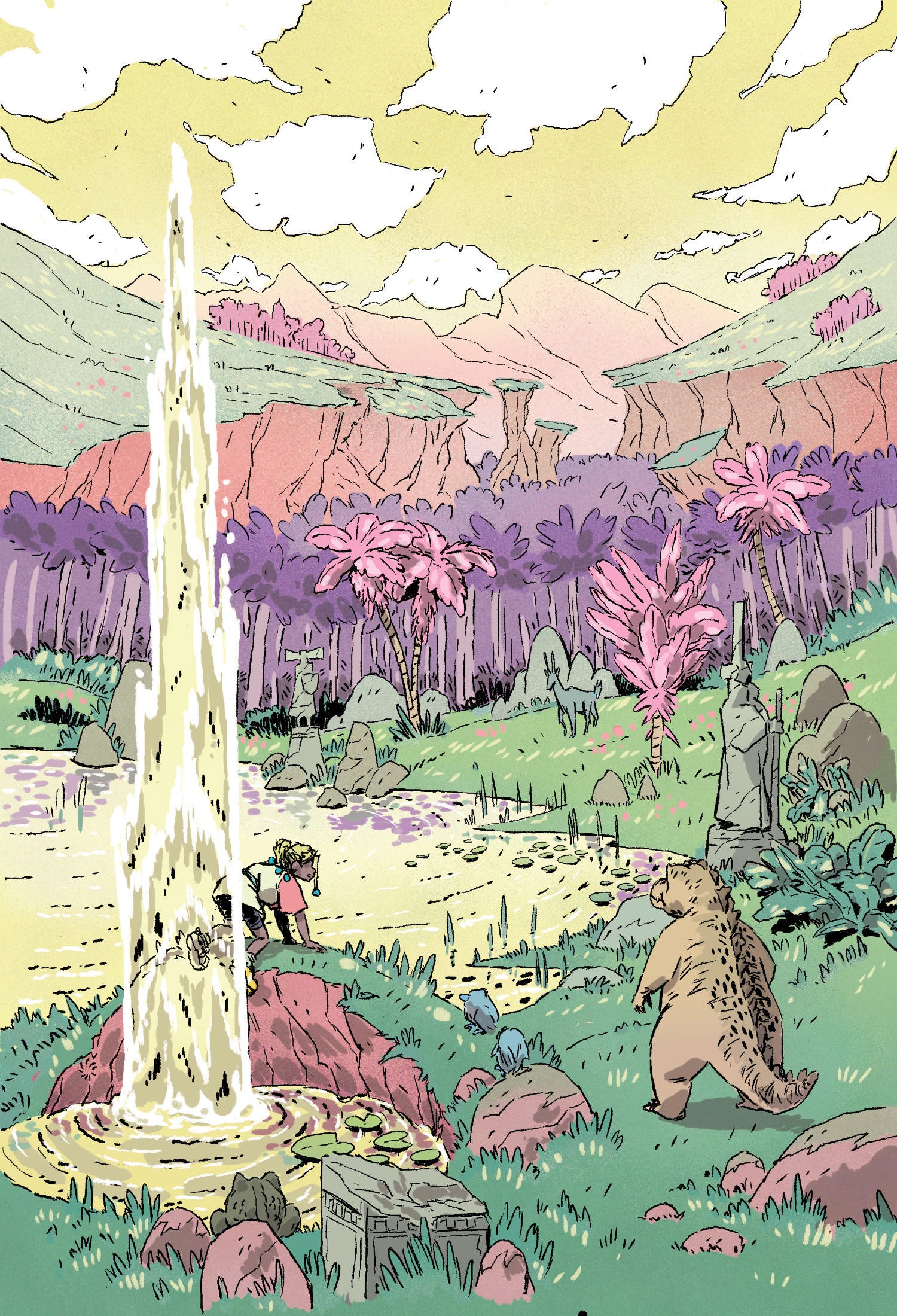 Godzilla: Monster Island Summer Camp - Original Graphic Novel - Page 2 ...