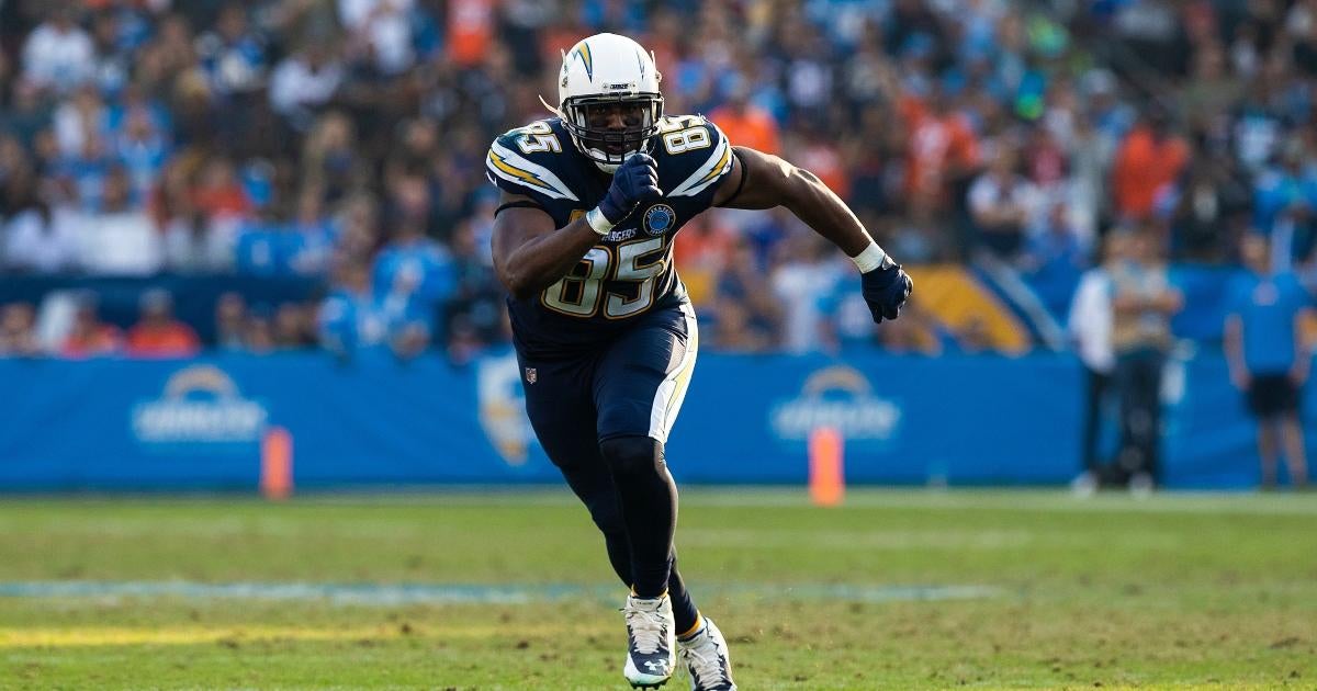 NFL Legend Antonio Gates Reacts to Being Named to Chargers Hall of Fame ...