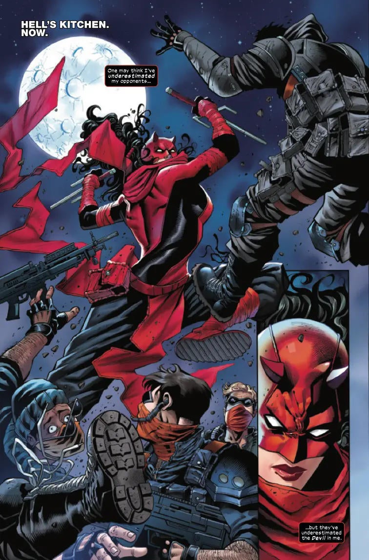 Marvel Previews New Daredevil Series