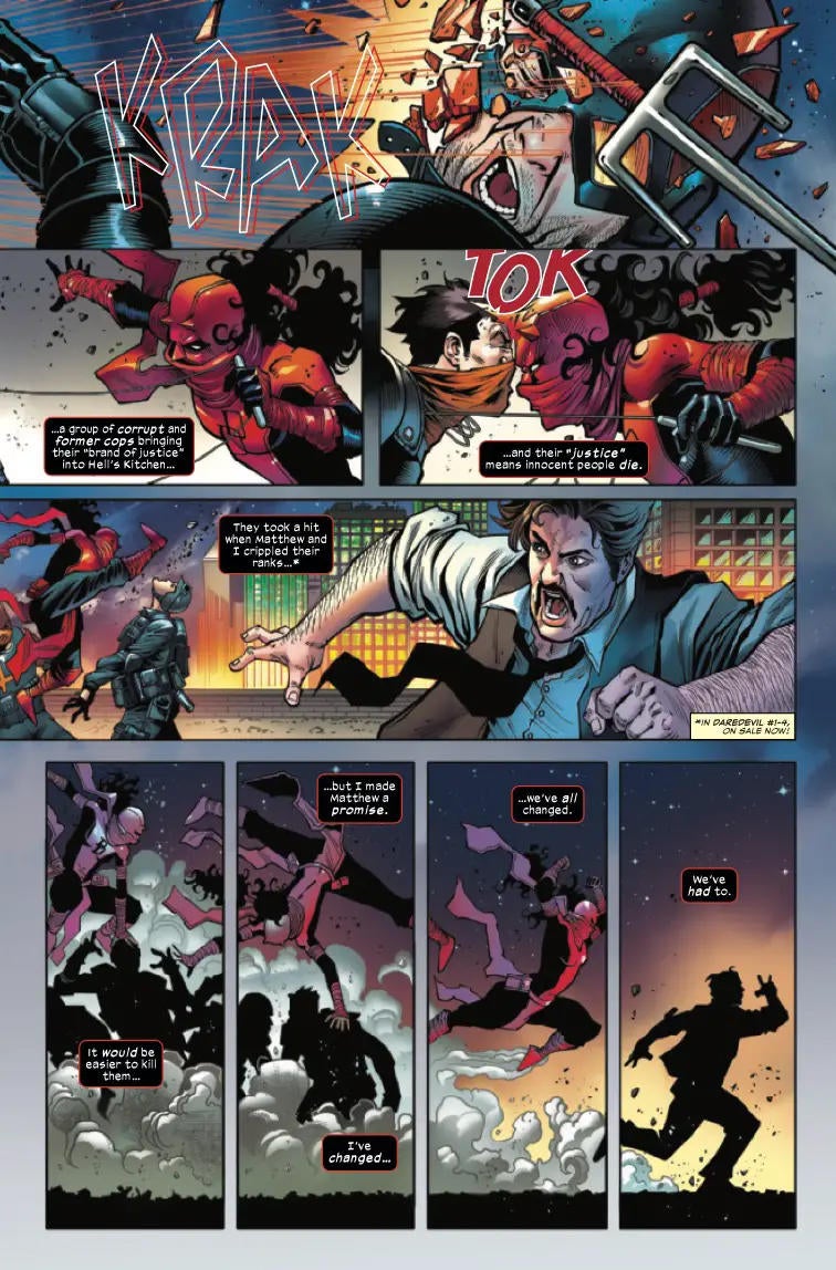 Marvel Previews New Daredevil Series