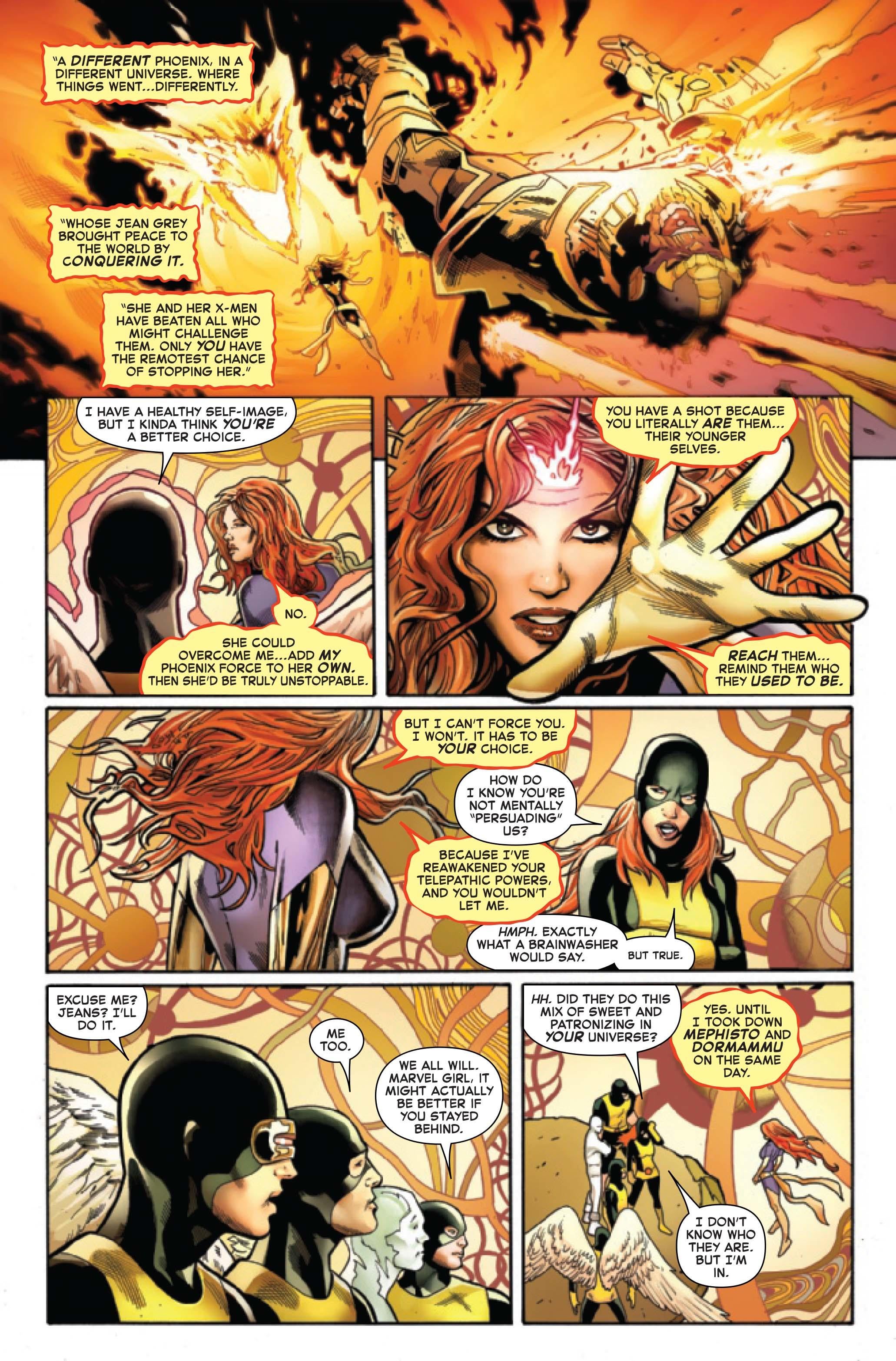 The Original X-Men Are Recruited By the Phoenix Force For a Multiverse ...