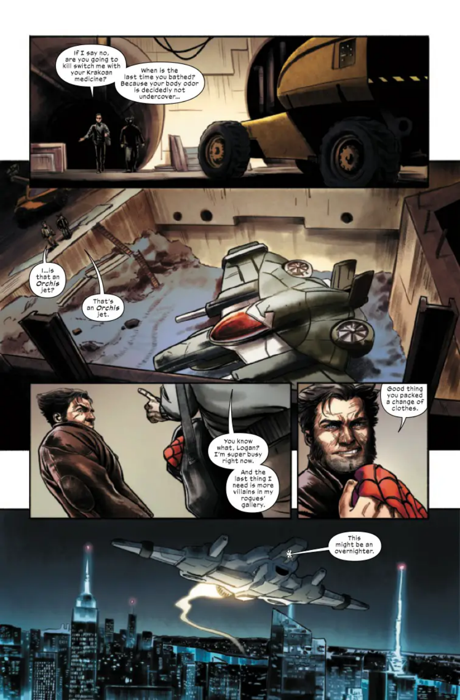 Marvel's Wolverine Teams up With Spider-Man in New Preview