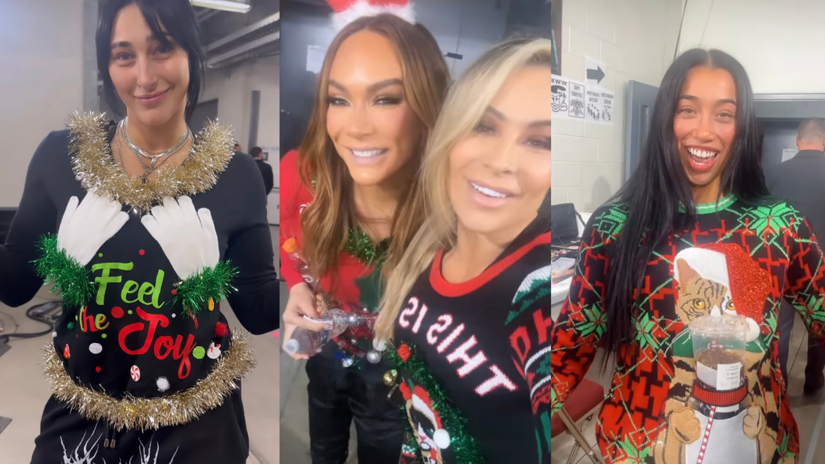 WWE Superstars Rhea Ripley, Natalya and Nia Jax Share Their Ugly ...