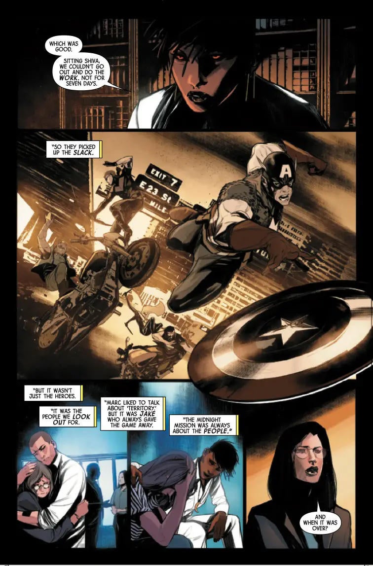 Marvel Preview Reveals Every Avenger That Attended Moon Knight's Funeral