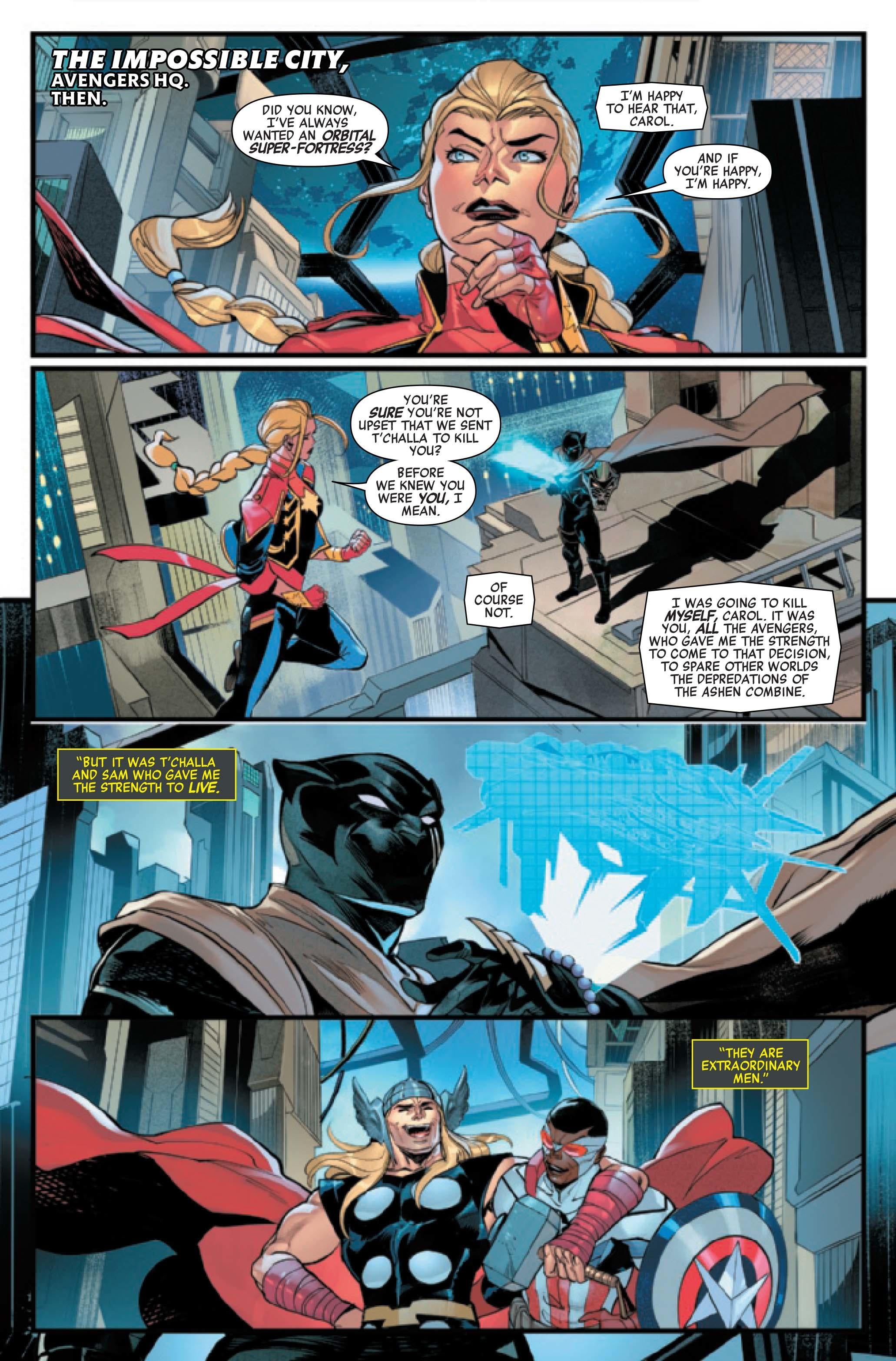The Avengers Assemble Against a Mysterious New Super Team (Exclusive)
