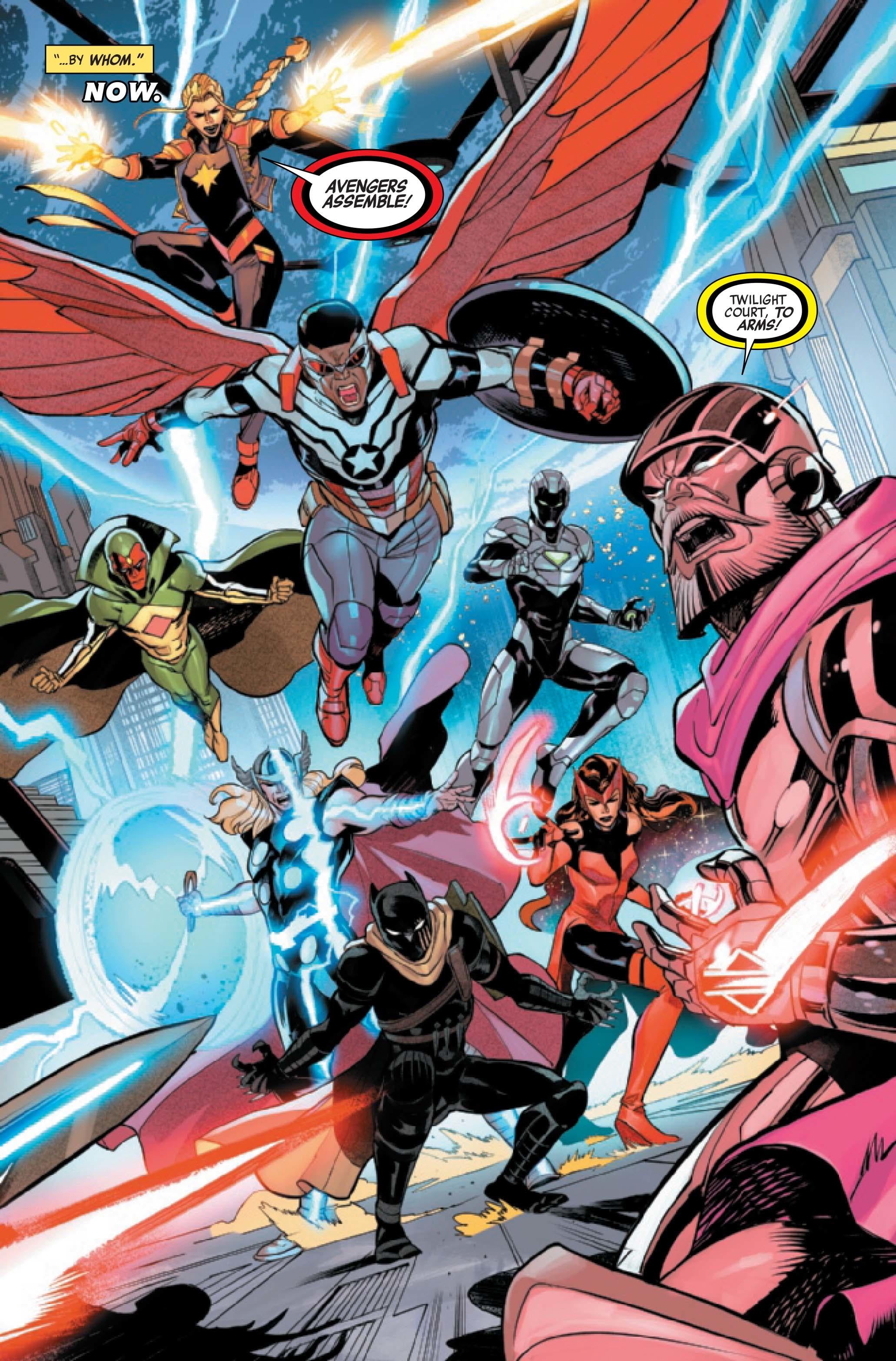 The Avengers Assemble Against a Mysterious New Super Team (Exclusive)