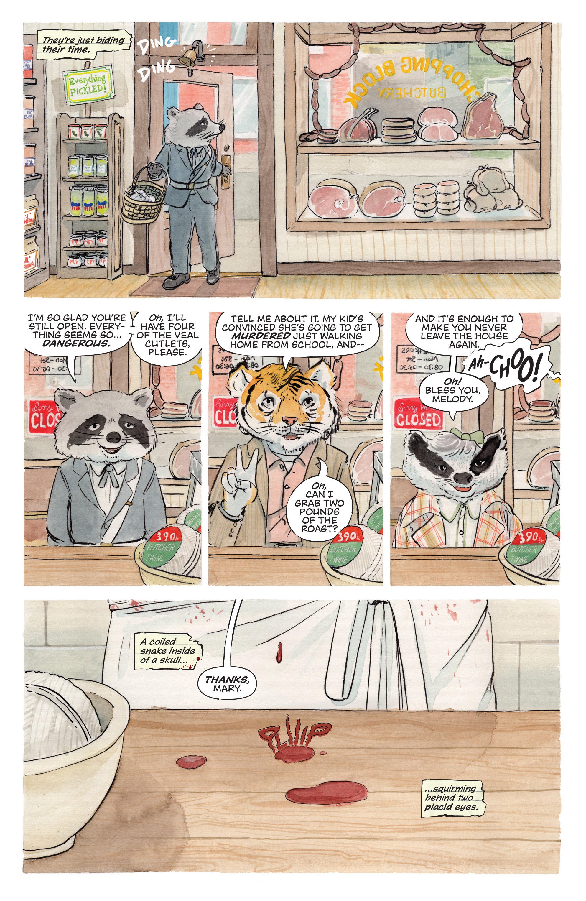 Patrick Horvath Stirs a Cuddly Murder Mystery in Beneath the Trees ...