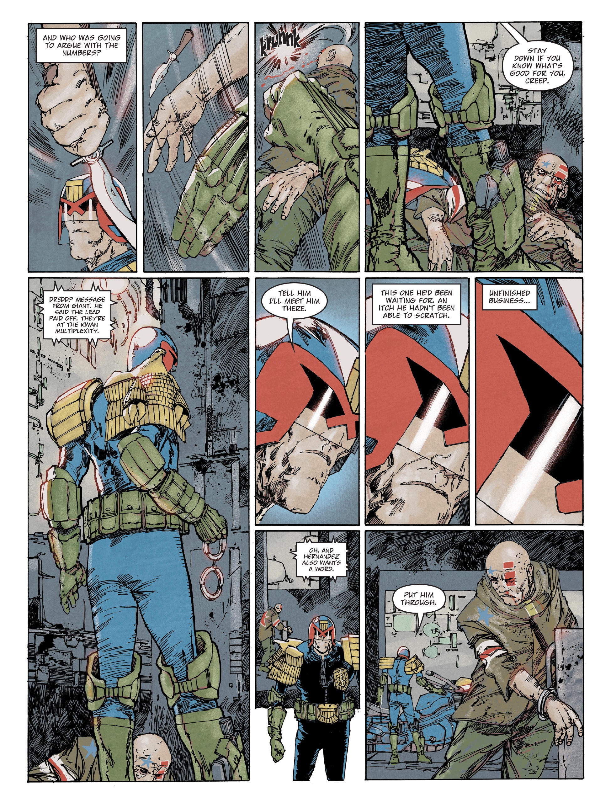 Judge Dredd: New 2000 AD Story Tries to Defund the Judges