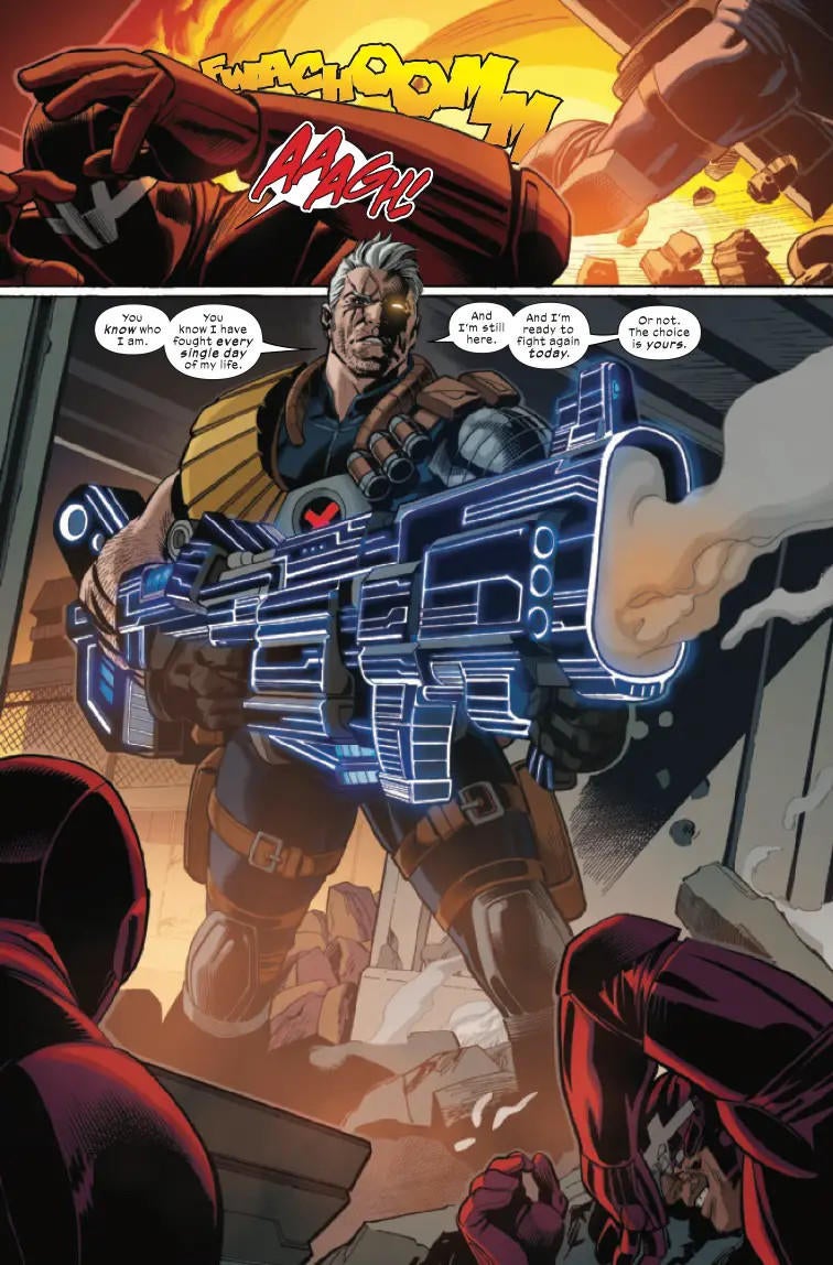 Cable Is Back in New Marvel Preview