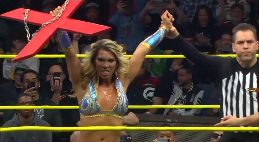 Gisele Shaw Wins Knockouts Ultimate X Match At Tna Hard To Kill