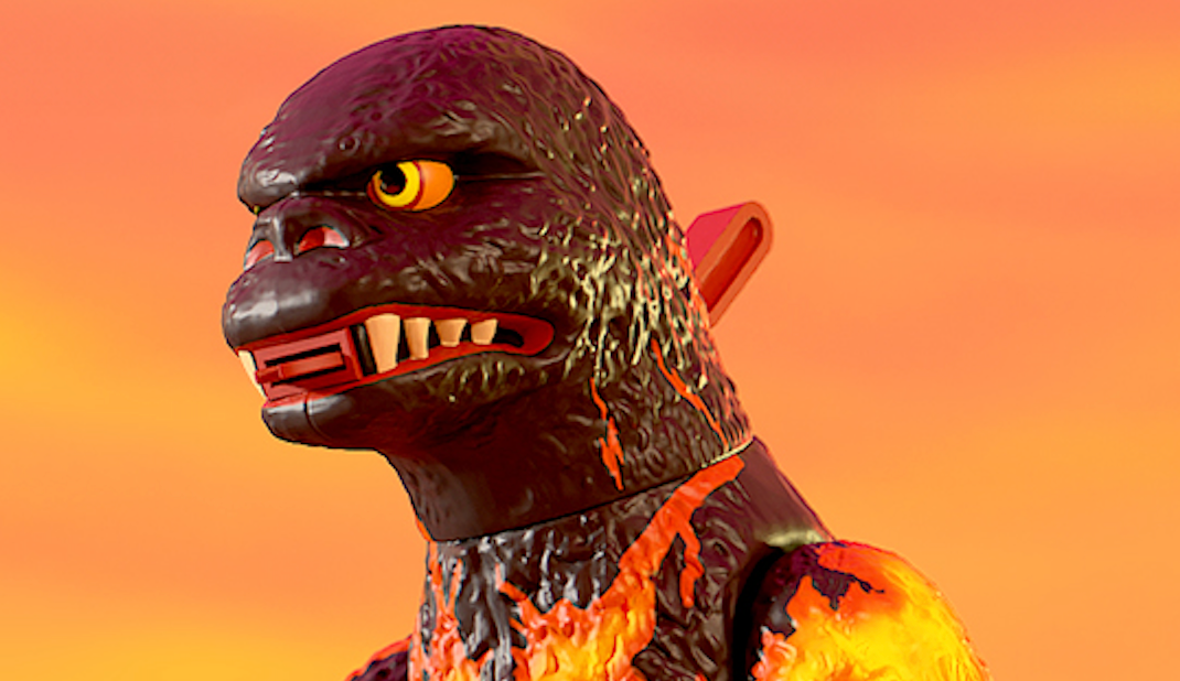Shogun Godzilla Comes to Life in Fiery New Figure by Super7 (Exclusive)