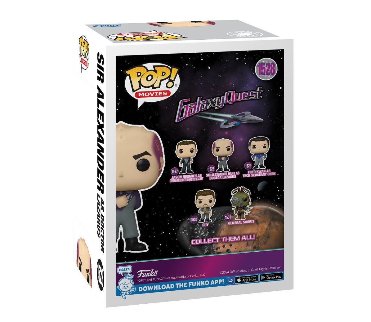 Galaxy Quest Funko Pops Add General Sarris