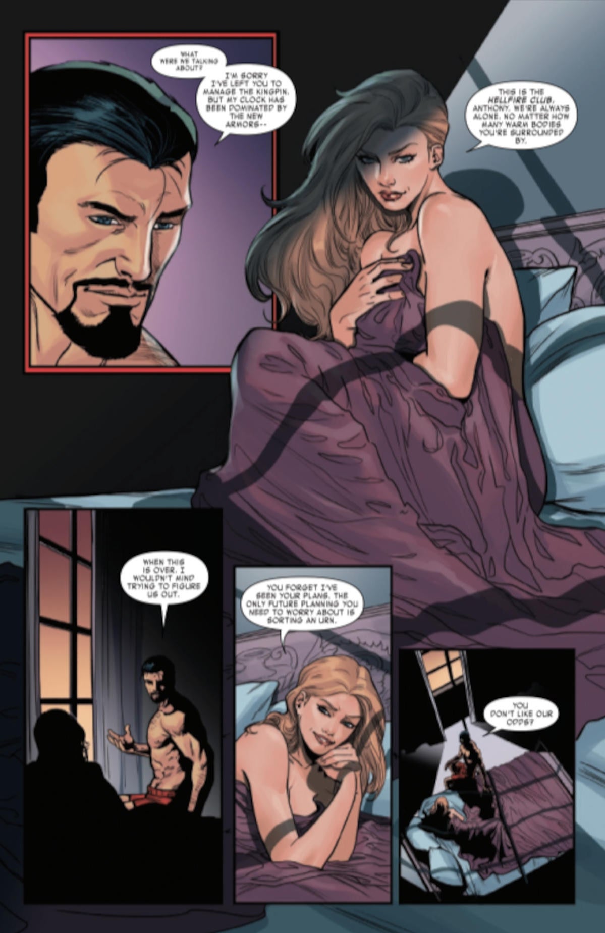 Marvel Just Officially Shipped Iron Man And Emma Frost