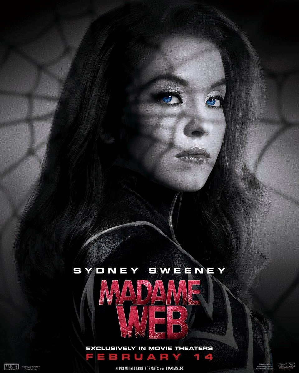 Marvel Reveals New Madame Web Character Posters