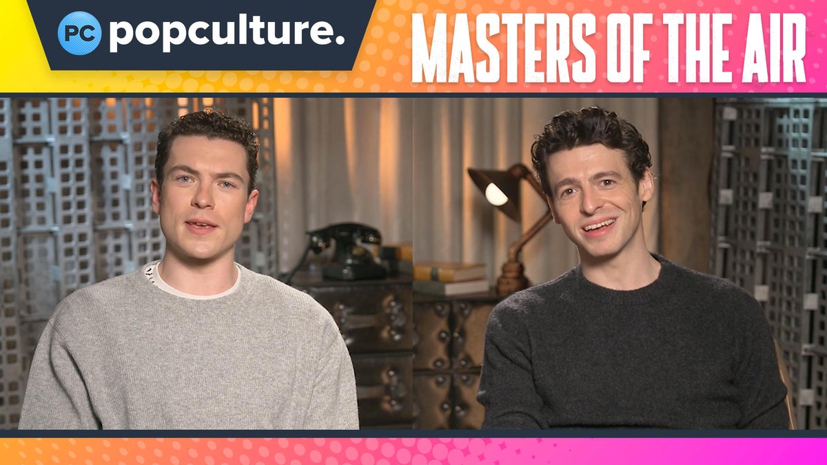 Anthony Boyle and Nate Mann Talk Masters of the Air - Exclusive ...