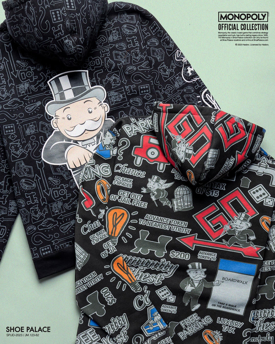 Mr. Monopoly Takes Center Stage in New Shoe Palace x Monopoly Collection