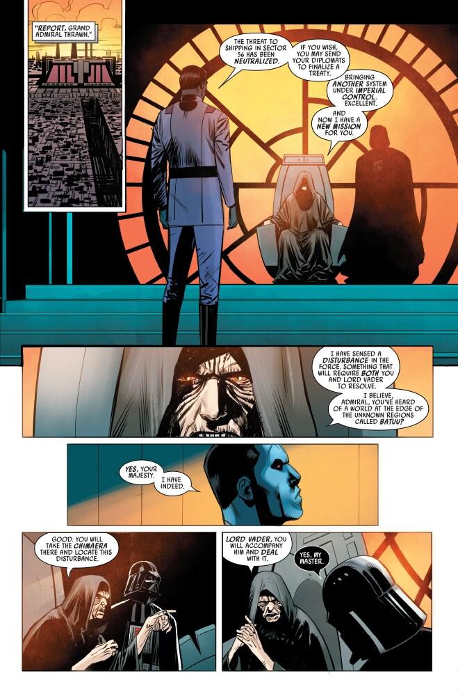 Thrawn Meets With the Darth Vader, the Emperor, and Anakin Skywalker in ...