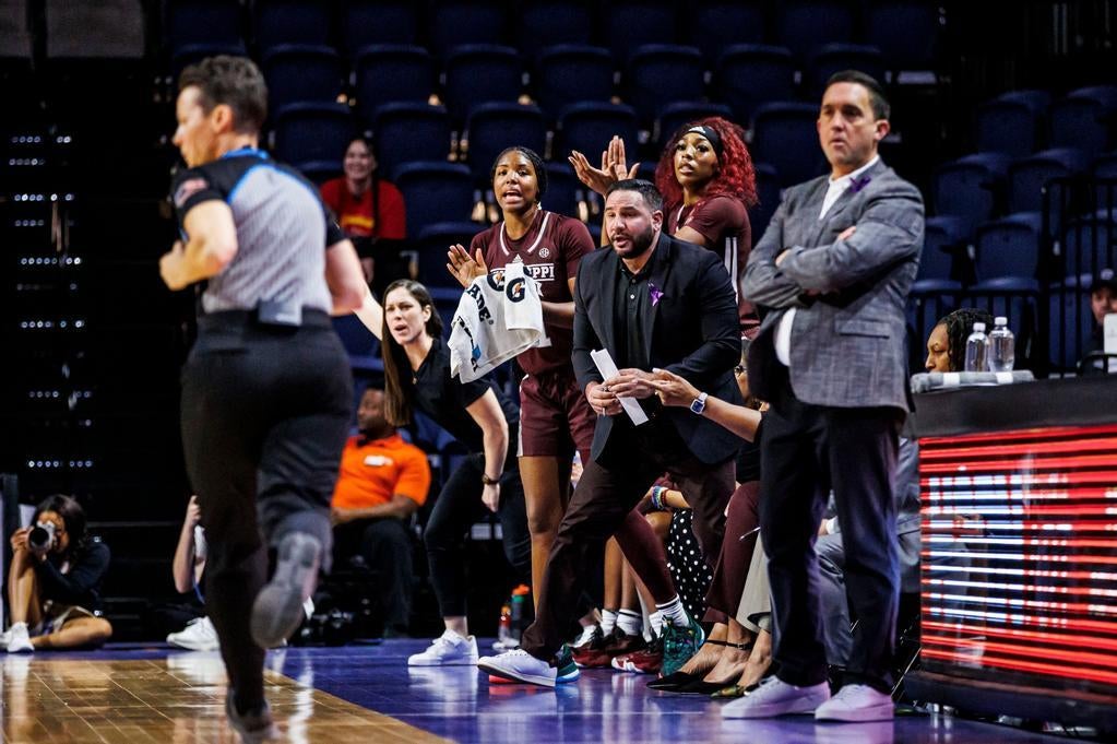 Coach Sam Purcell post-game as Mississippi State defeats Texas A&M 81 ...