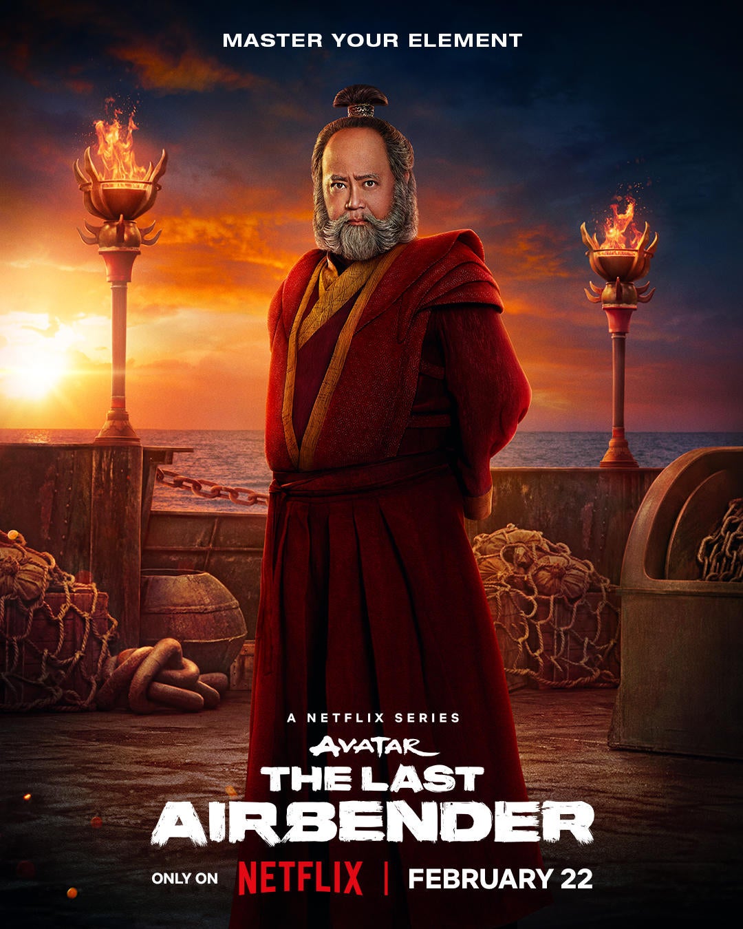 Netflix's Avatar: The Last Airbender Releases Fire Nation Character Posters