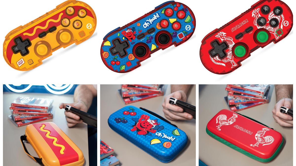 Nintendo Switch Finally Gets Controllers For Fans of Sriracha, Hot Dogs ...
