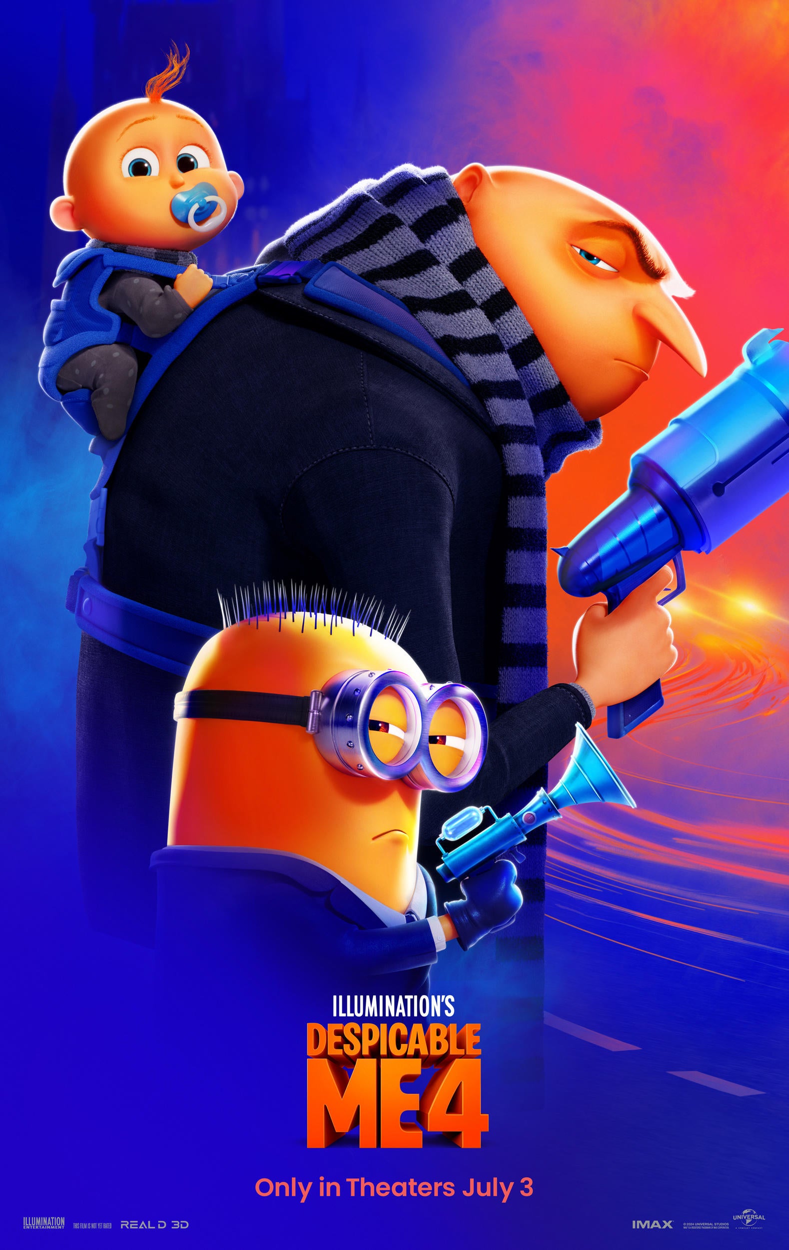 Despicable Me 4 Poster Reveals Gru Is Ready for Action