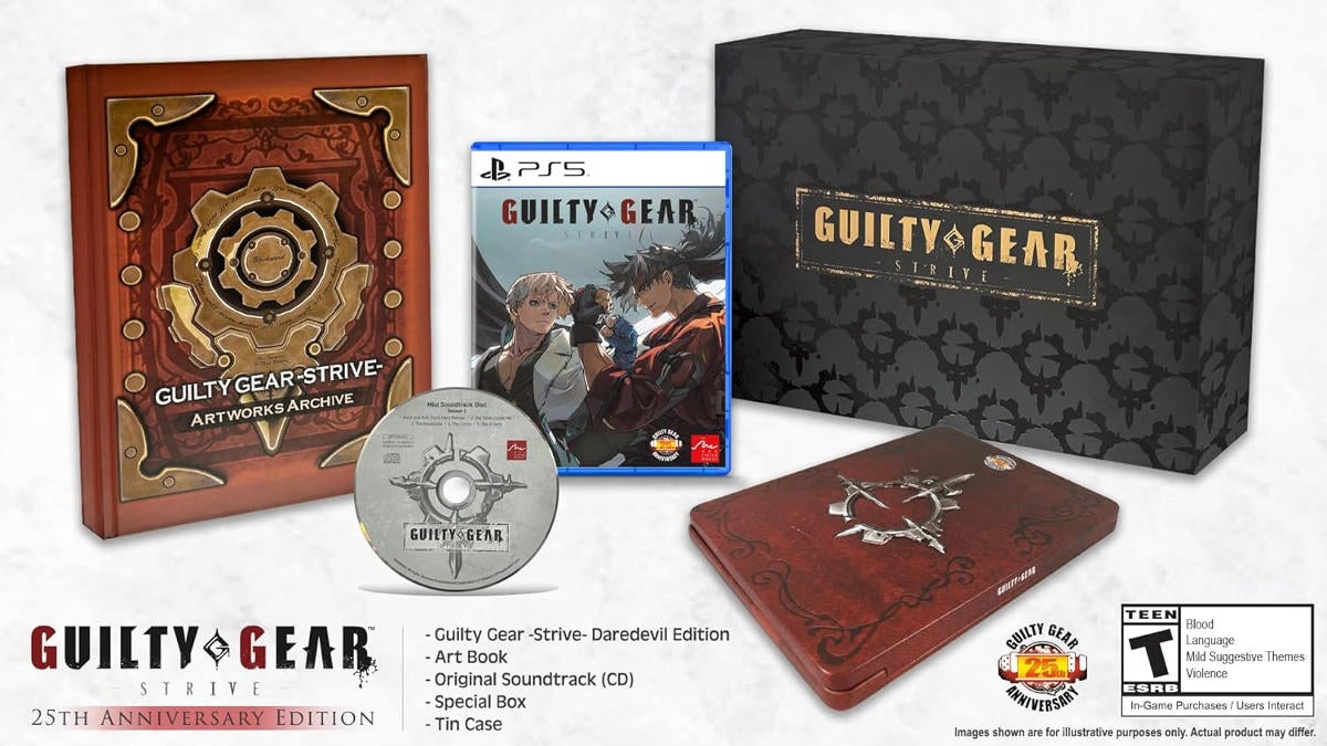 Guilty Gear Strive 25th Anniversary PS5 Collector's Edition Is Up For ...