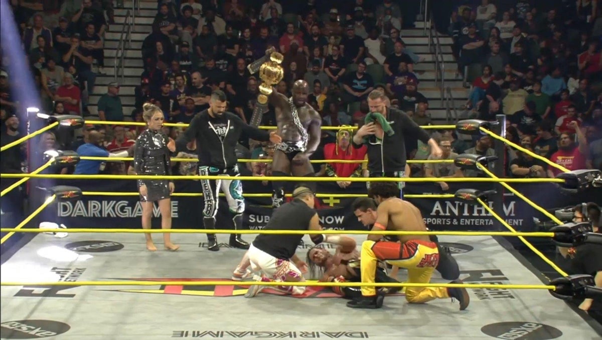 Moose Retains TNA World Championship at No Surrender