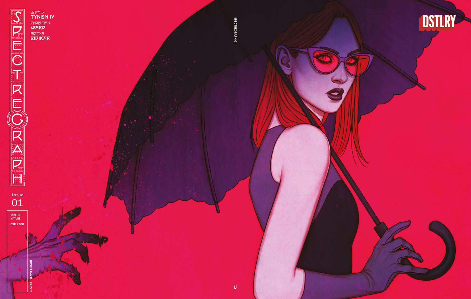 DSTLRY Reveals Dazzling Covers for Spectregraph #1 and Blasfamous #2 ...