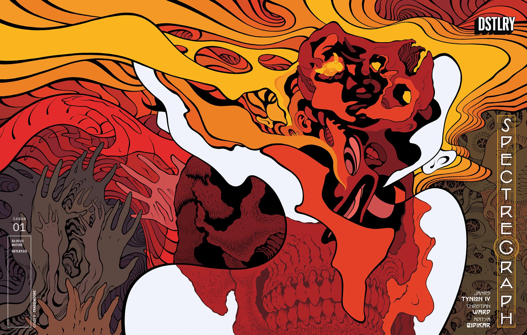 DSTLRY Reveals Dazzling Covers for Spectregraph #1 and Blasfamous #2 ...