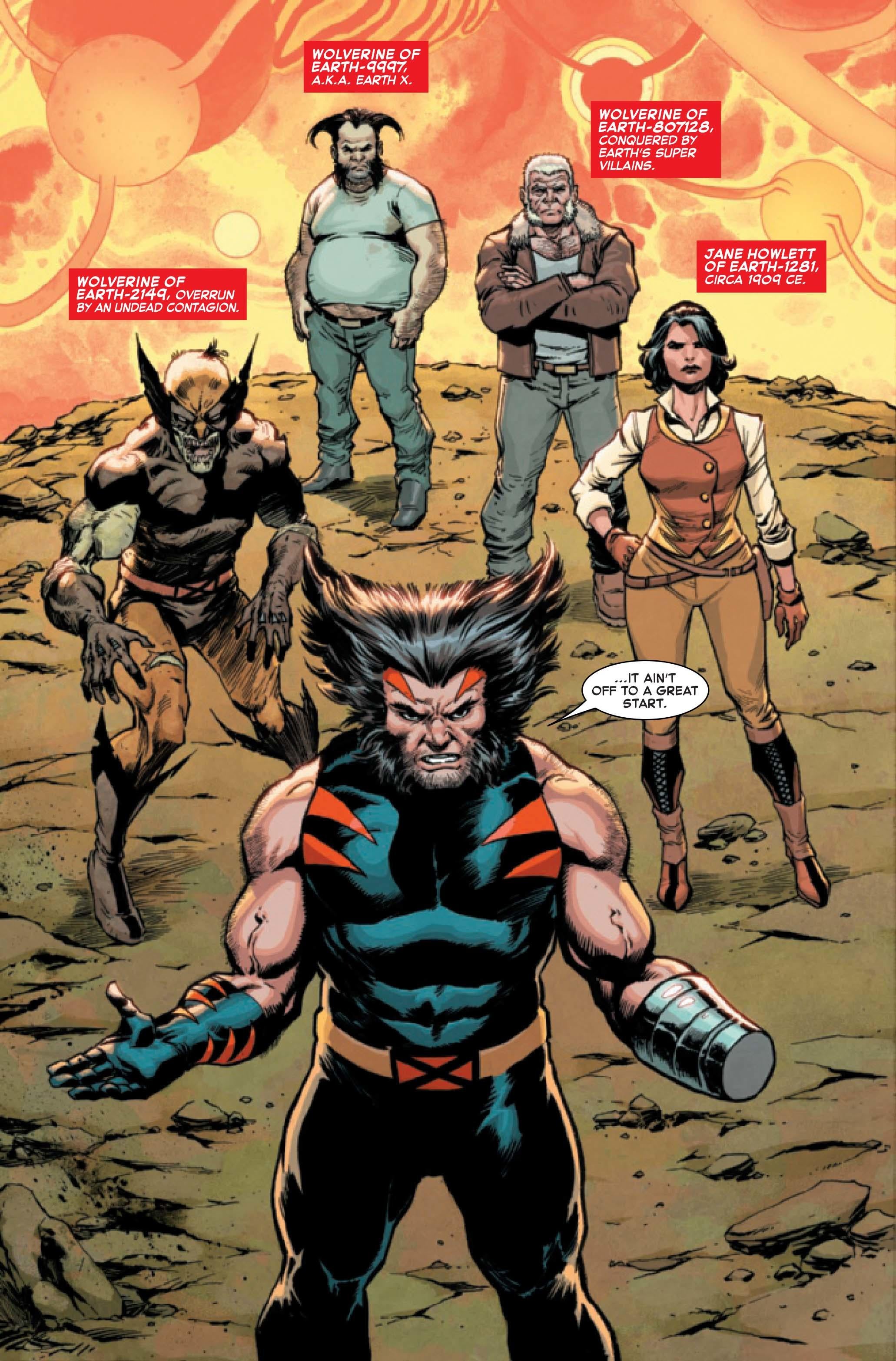 Marvel Previews New X-Men Series With All-Wolverine Team