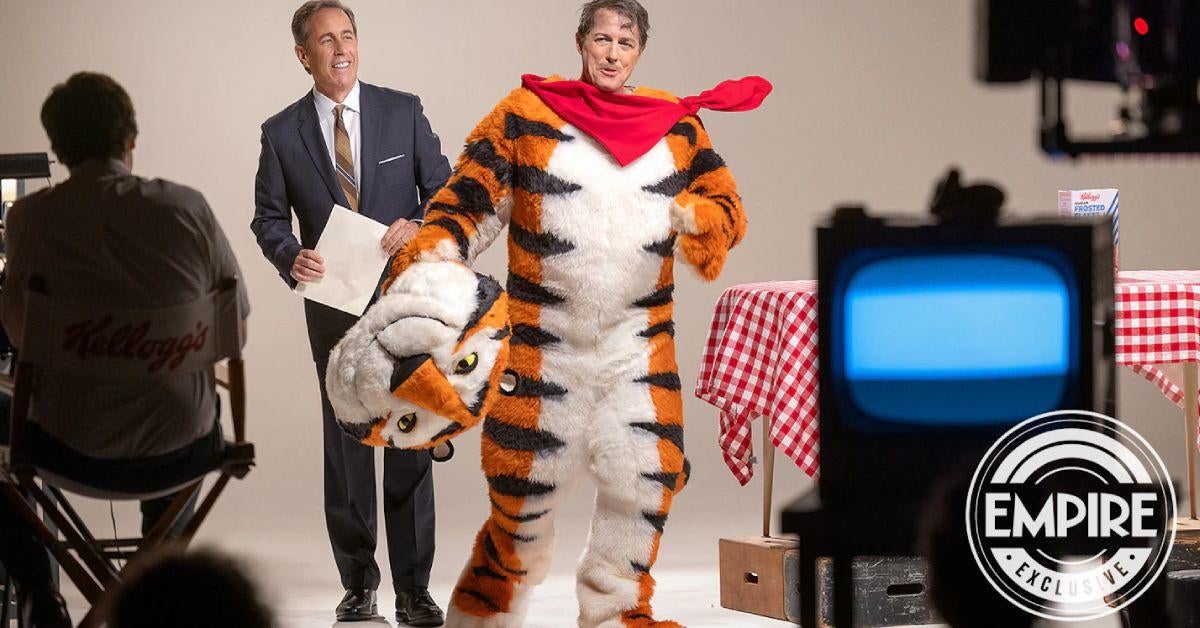 Hugh Grant Becomes Tony the Tiger in First Look at Unfrosted, Jerry ...