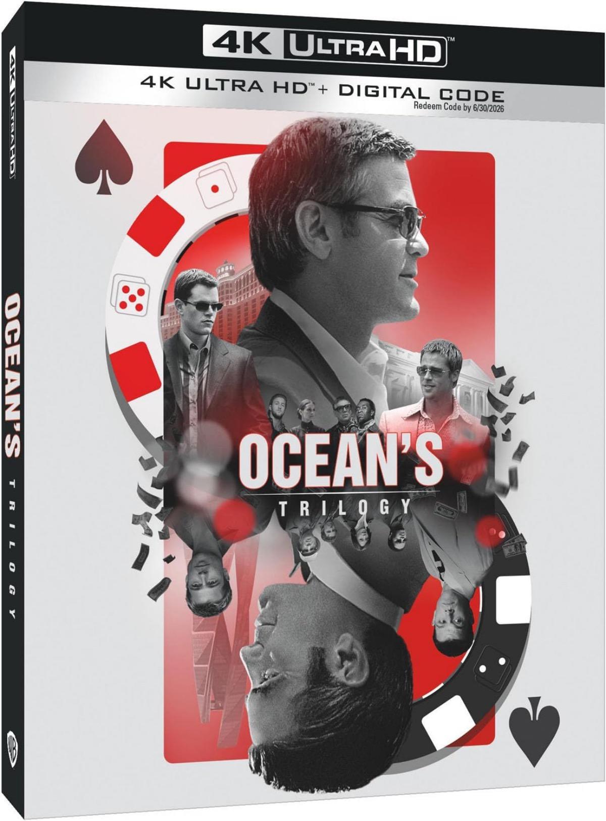 Ocean's Trilogy 4K UHD Sets Steelbook, Box Set Release