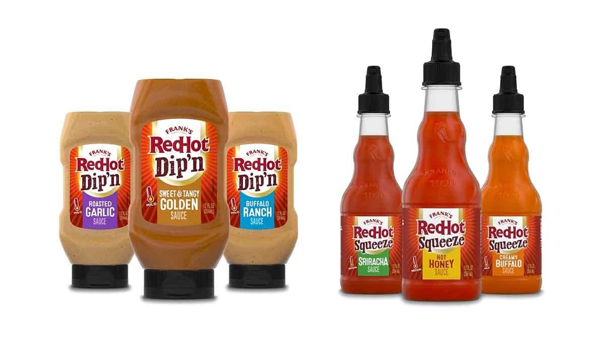 Frank's RedHot Spices Things Up With New Hot Sauce Dips and Sauce Lineup