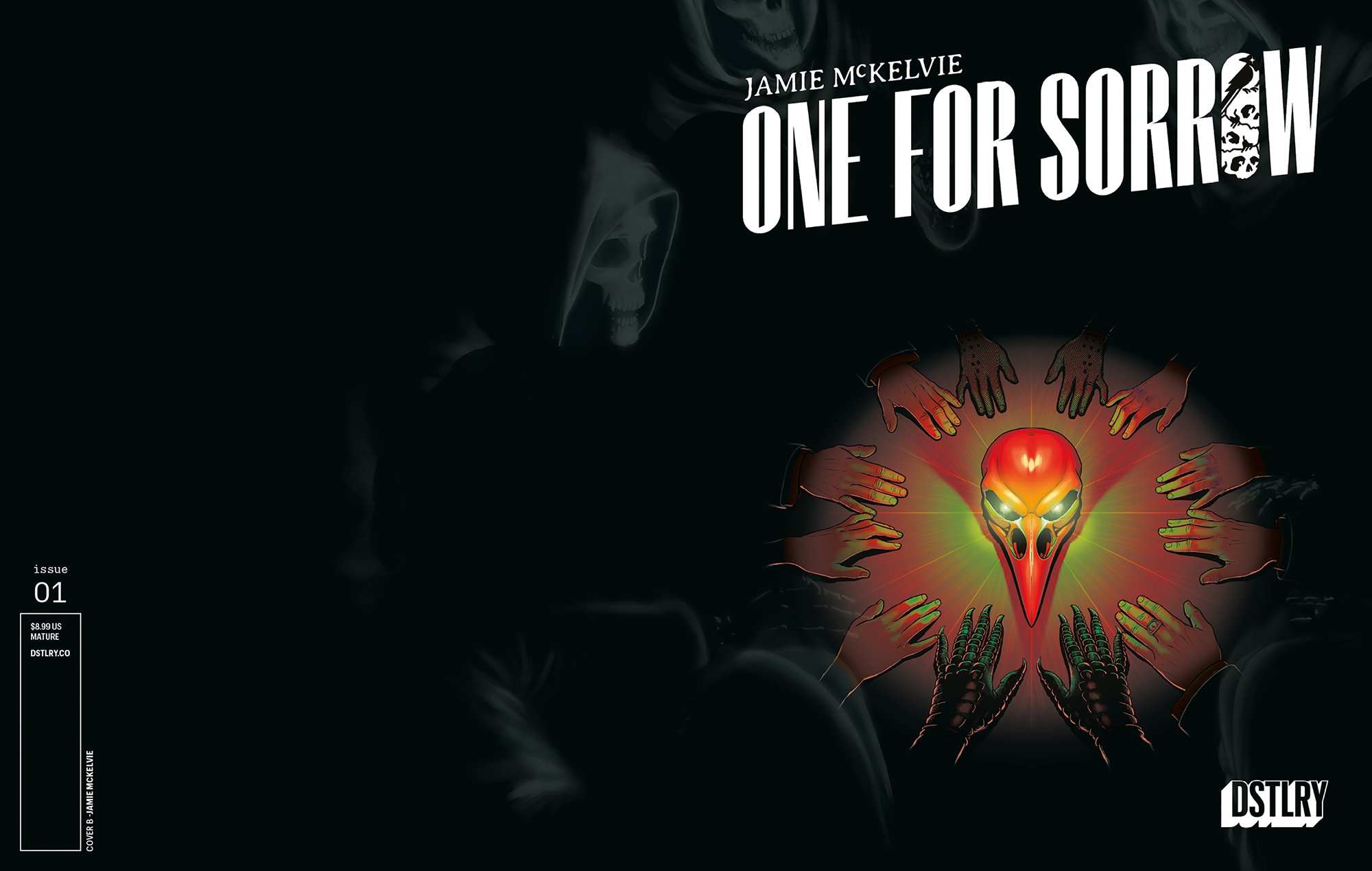 DSTLRY Reveals Stunning Covers for Jamie McKelvie's One For Sorrow ...
