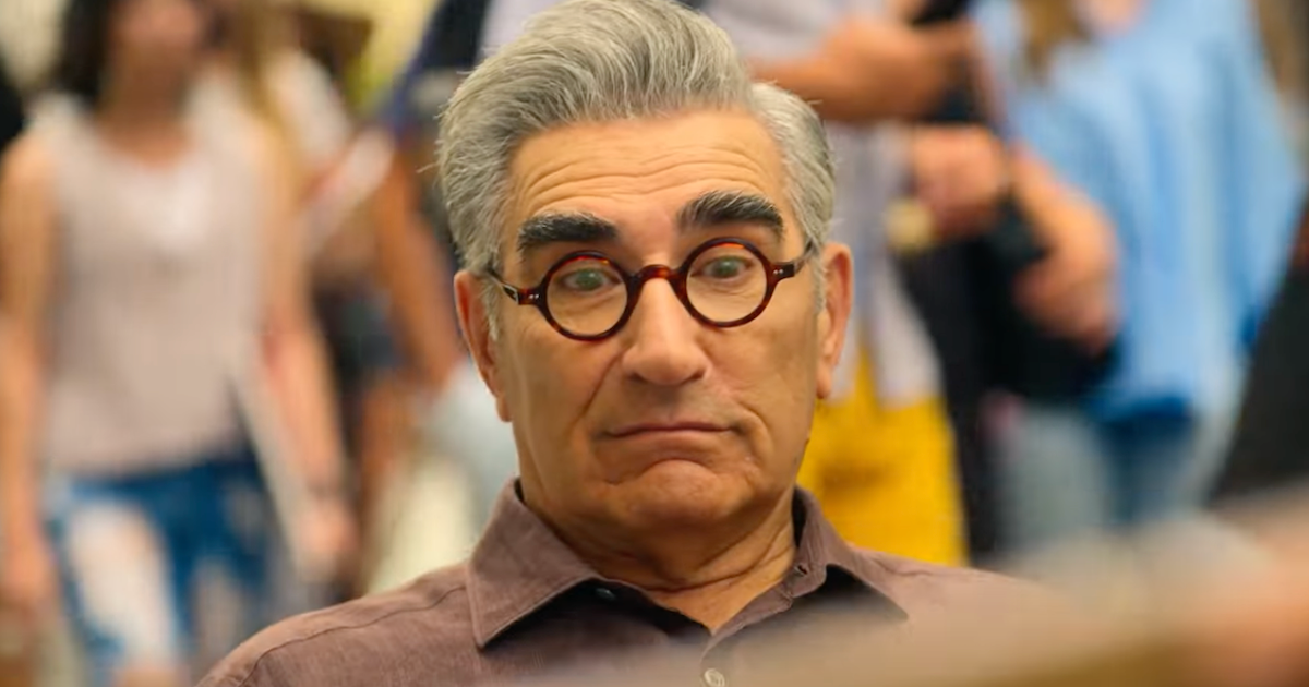 See Eugene Levy's Hilarious Reaction To Having His Caricature Drawn ...
