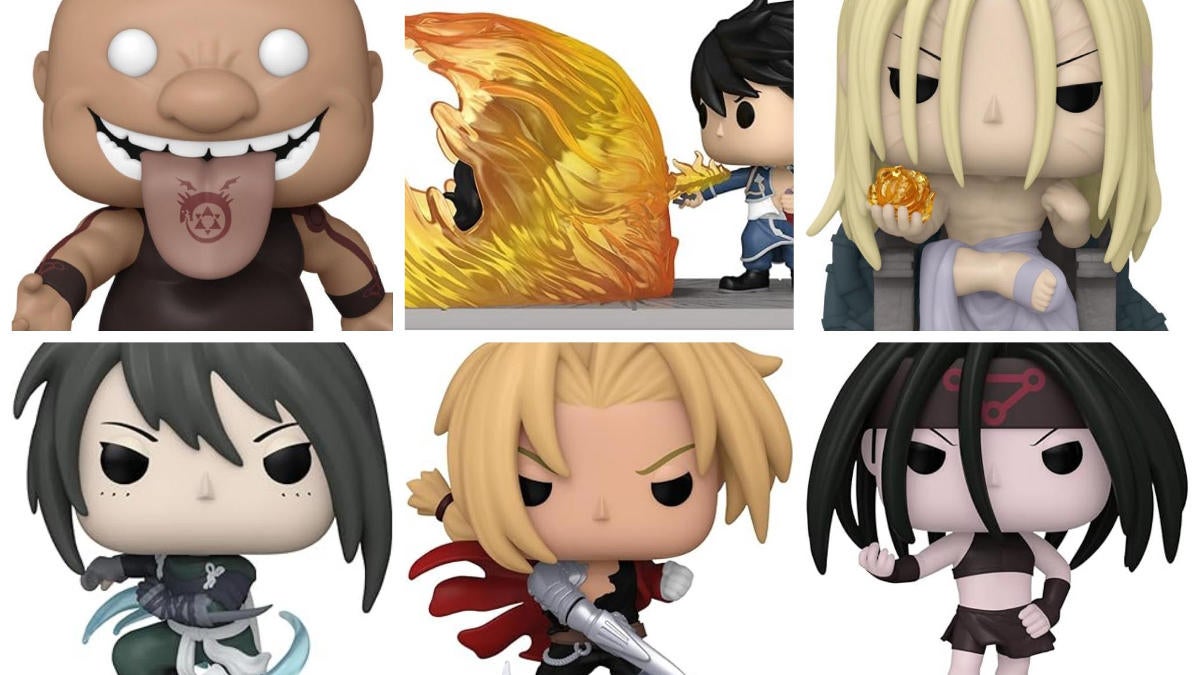 New Fullmetal Alchemist: Brotherhood Funko Pops Include a Mustang Vs ...