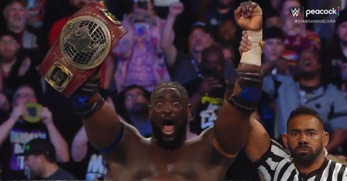WWE's Oba Femi Retains NXT North American Title with Impressive Win at ...