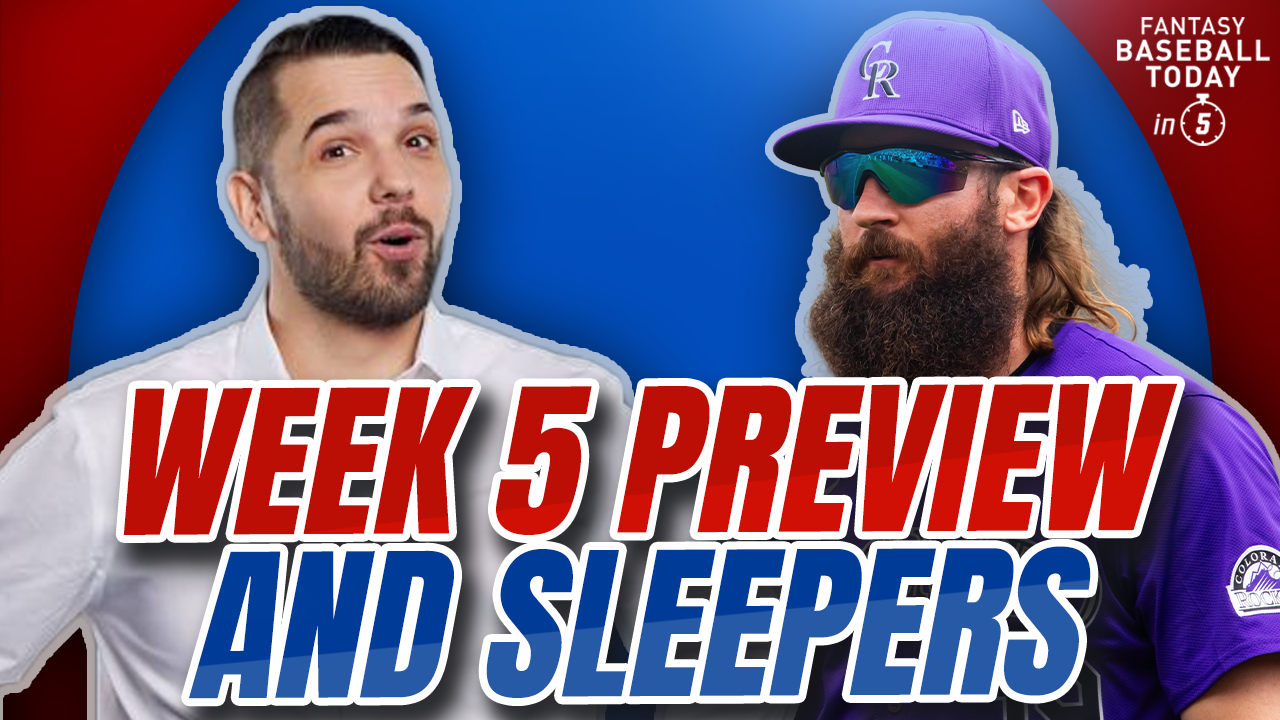 Week 5 Preview! Two-Start Pitchers & Sleeper Hitters Stream of Fantasy ...