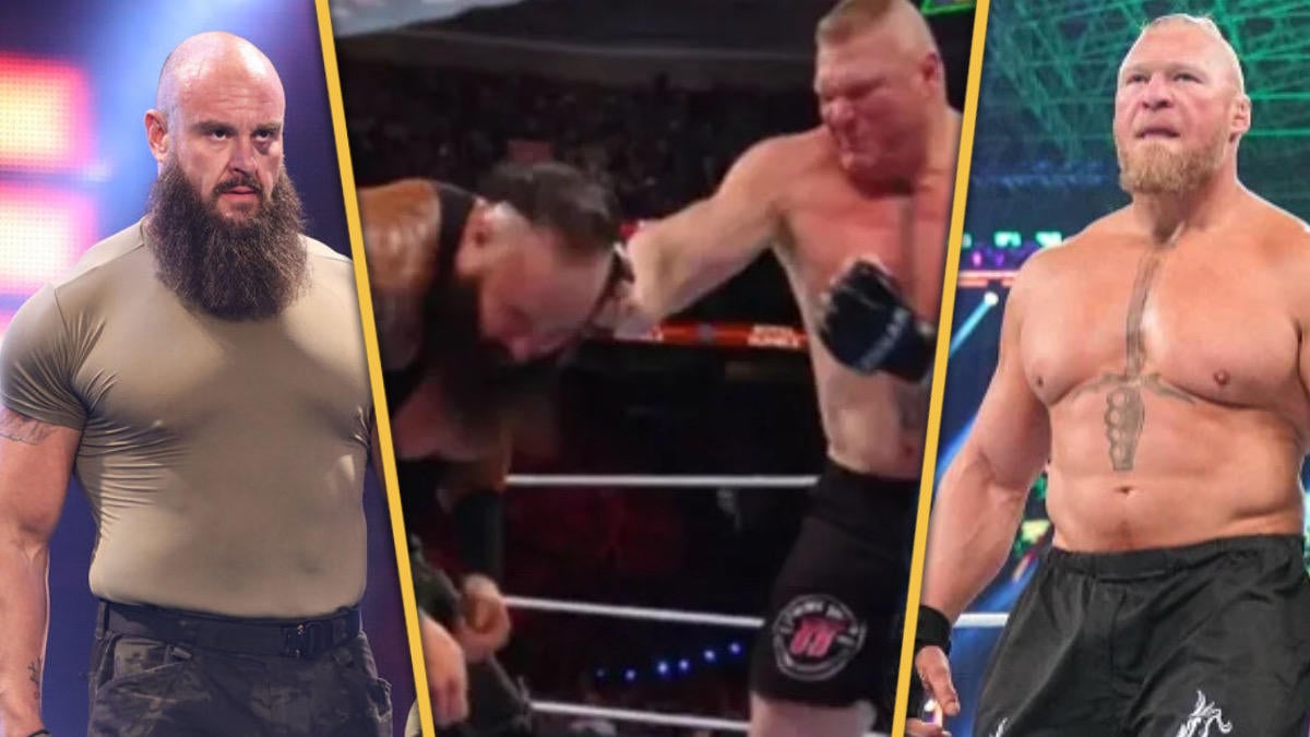 WWE: Braun Strowman Reveals Why Brock Lesnar Punched Him at the 2018 ...