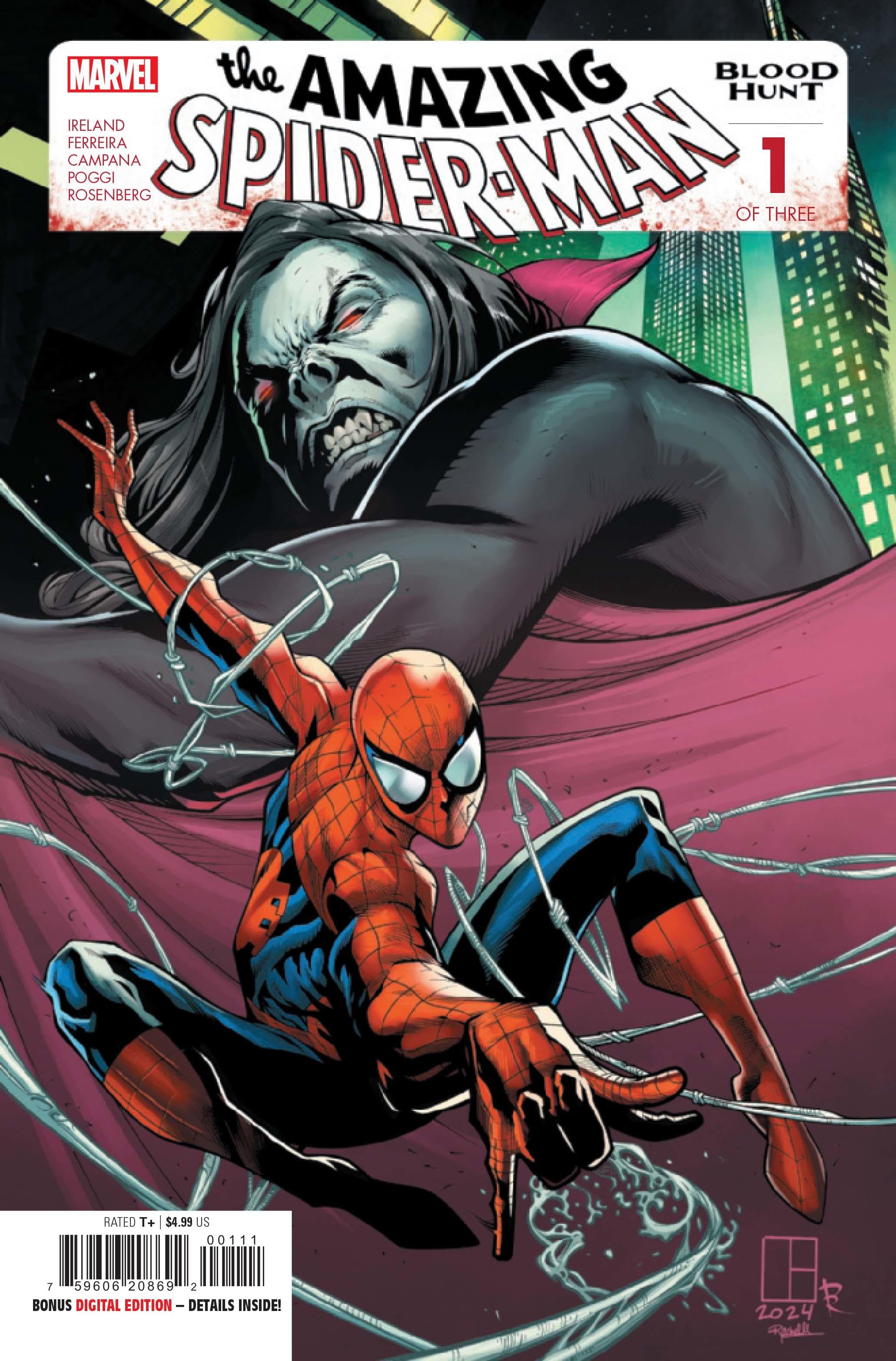Spider-Man Officially Joins Marvel's Vampire Event Blood Hunt (Exclusive)