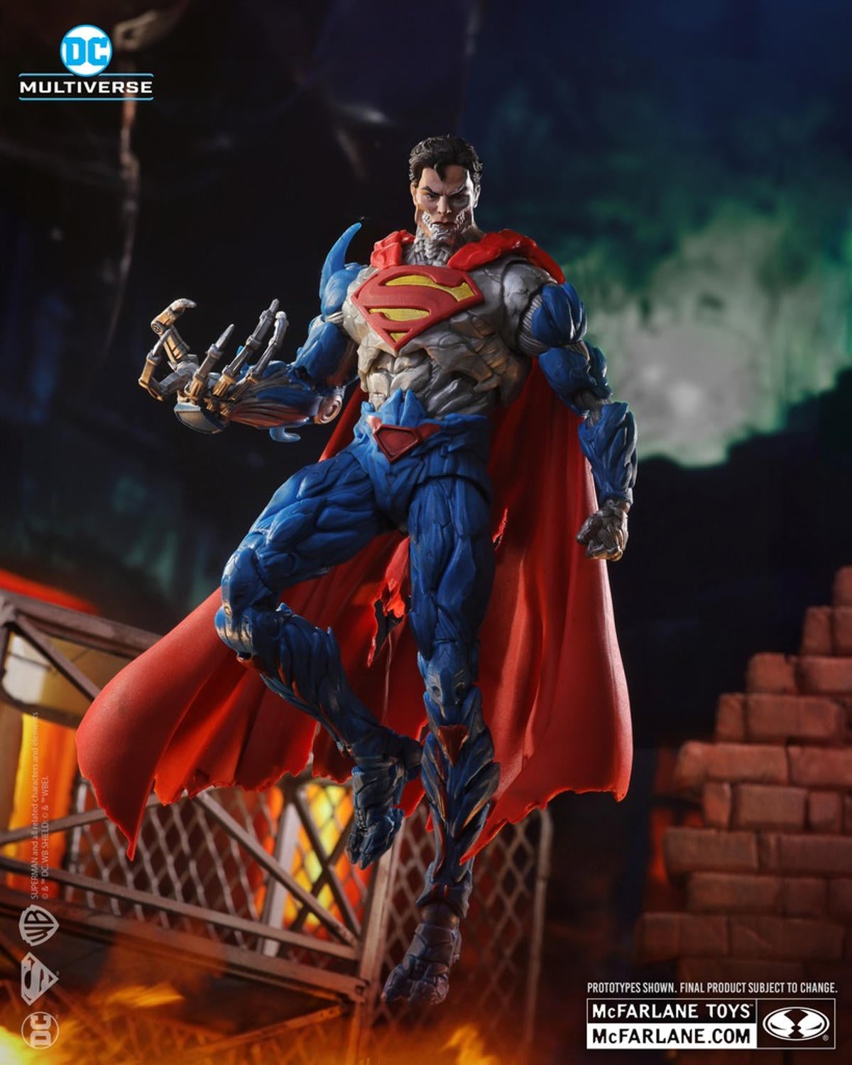 McFarlane Toys DC Multiverse Cyborg Superman Figure Is On Sale Now