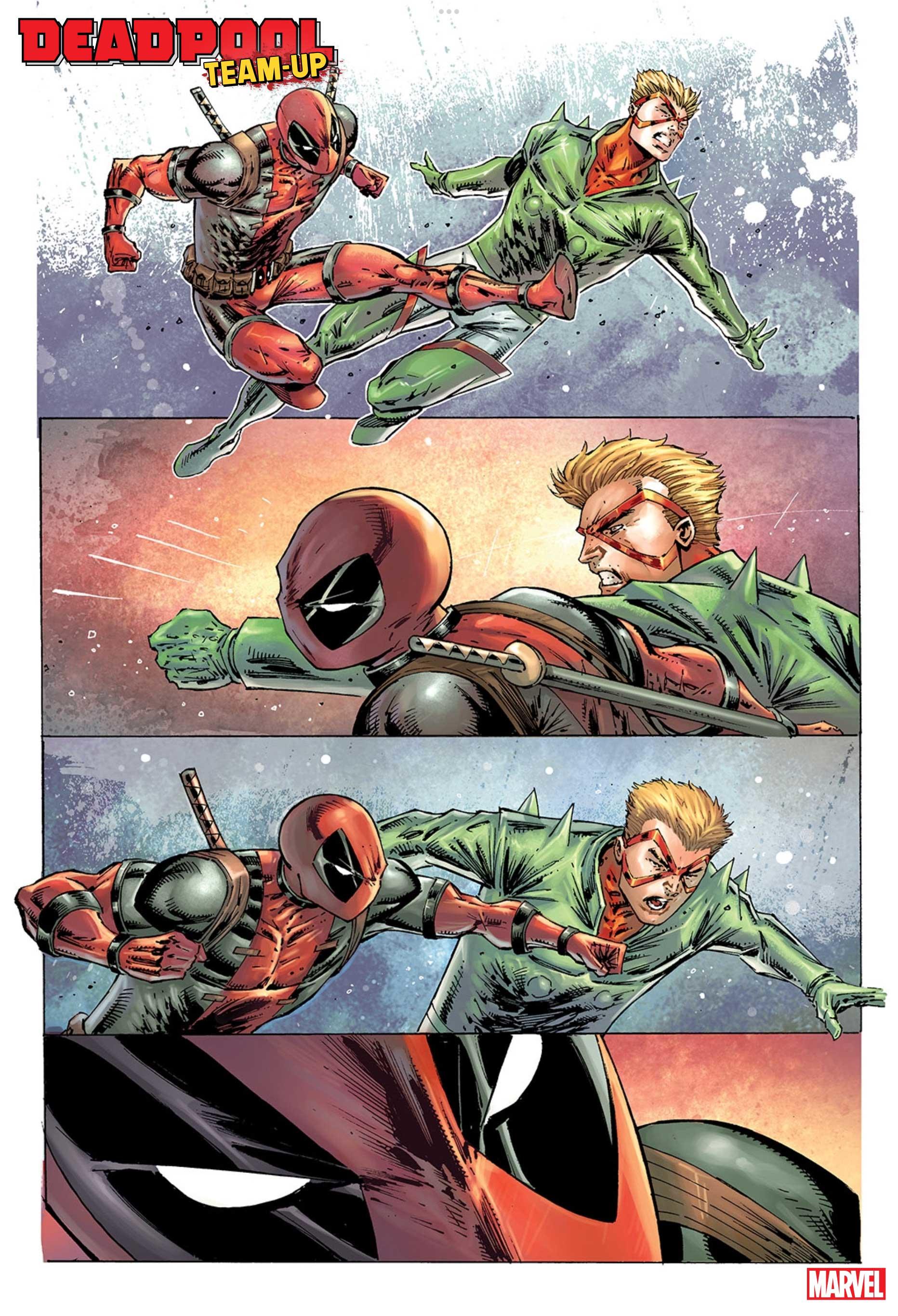 Deadpool Team-Up: Rob Liefeld Says Goodbye to Wade Wilson in His Final ...